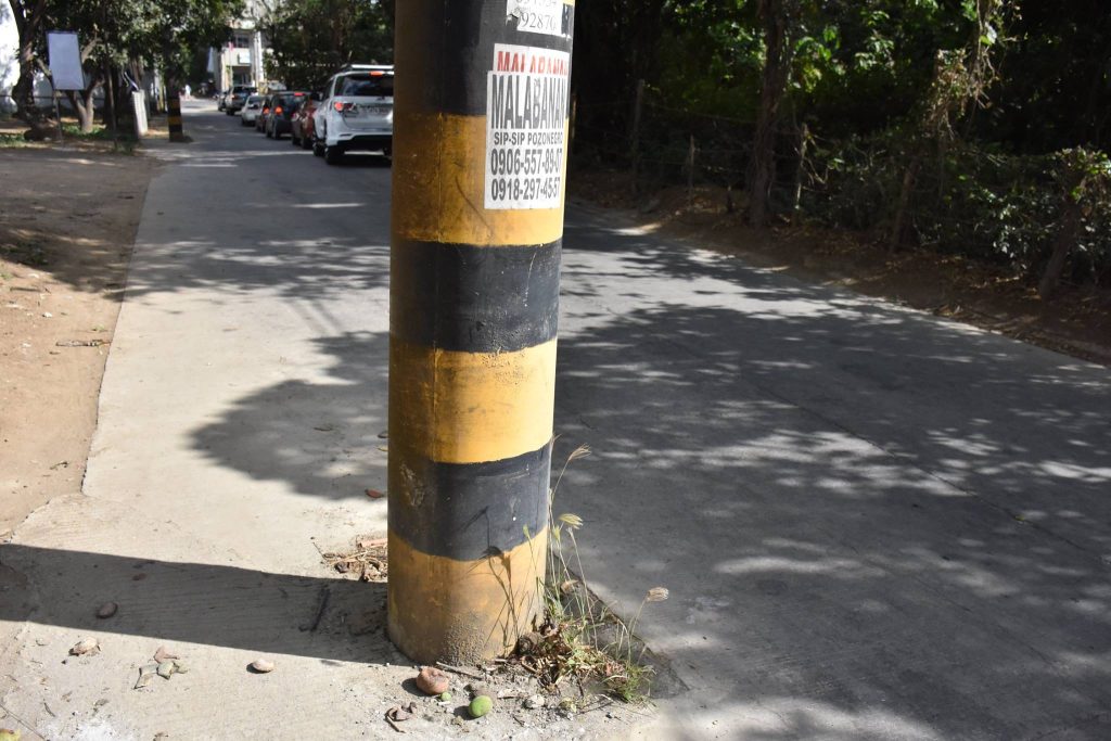 P50M PARA TANGGALIN MGA POSTE SA GITNA NG KALSADA – saksipinas